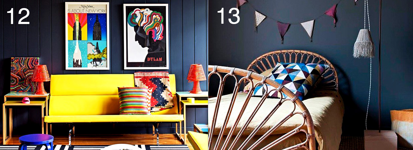 Paredes escuras demonstram personalidade e são tendência na decoração ...